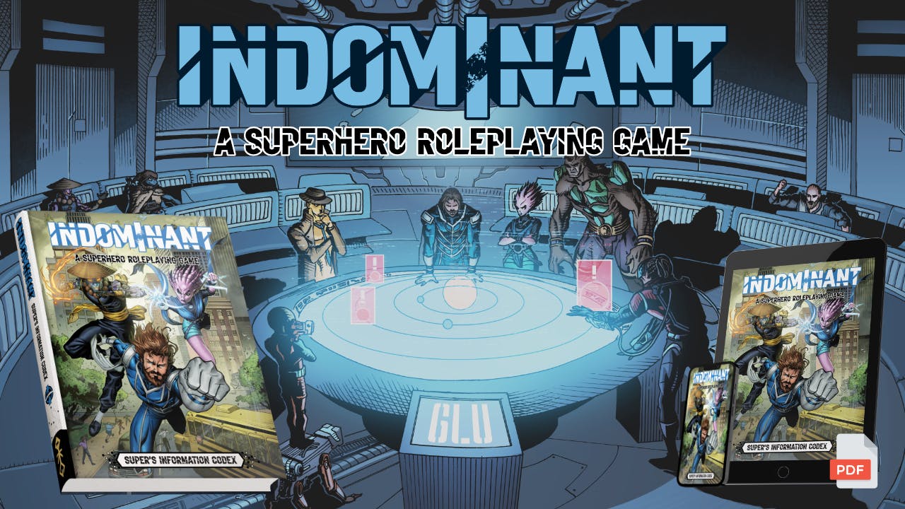 Launch Party | Indominant Superhero Tabletop RPG: Super's Information ...
