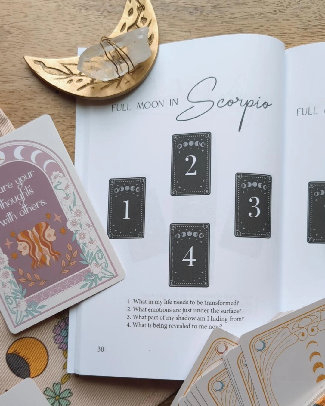Moon Care Oracle Deck - A deck of lunar self-care Project Update: A ...