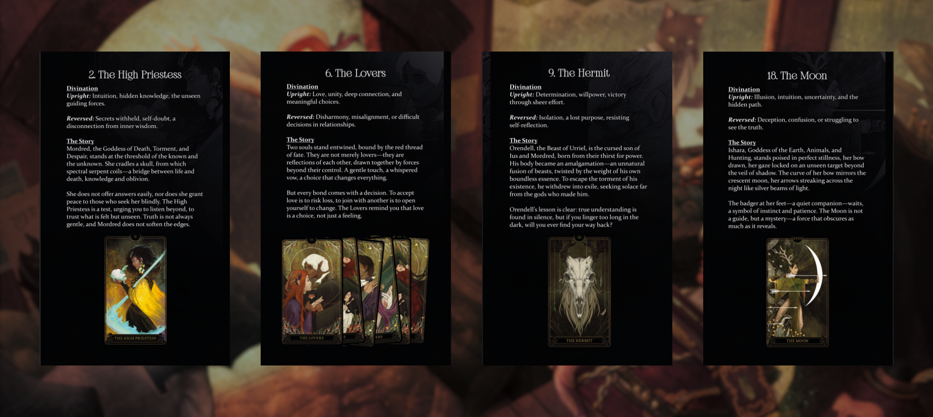 The Covens of Midnight - A Tarot-Based Solo RPG Project Update: April ...