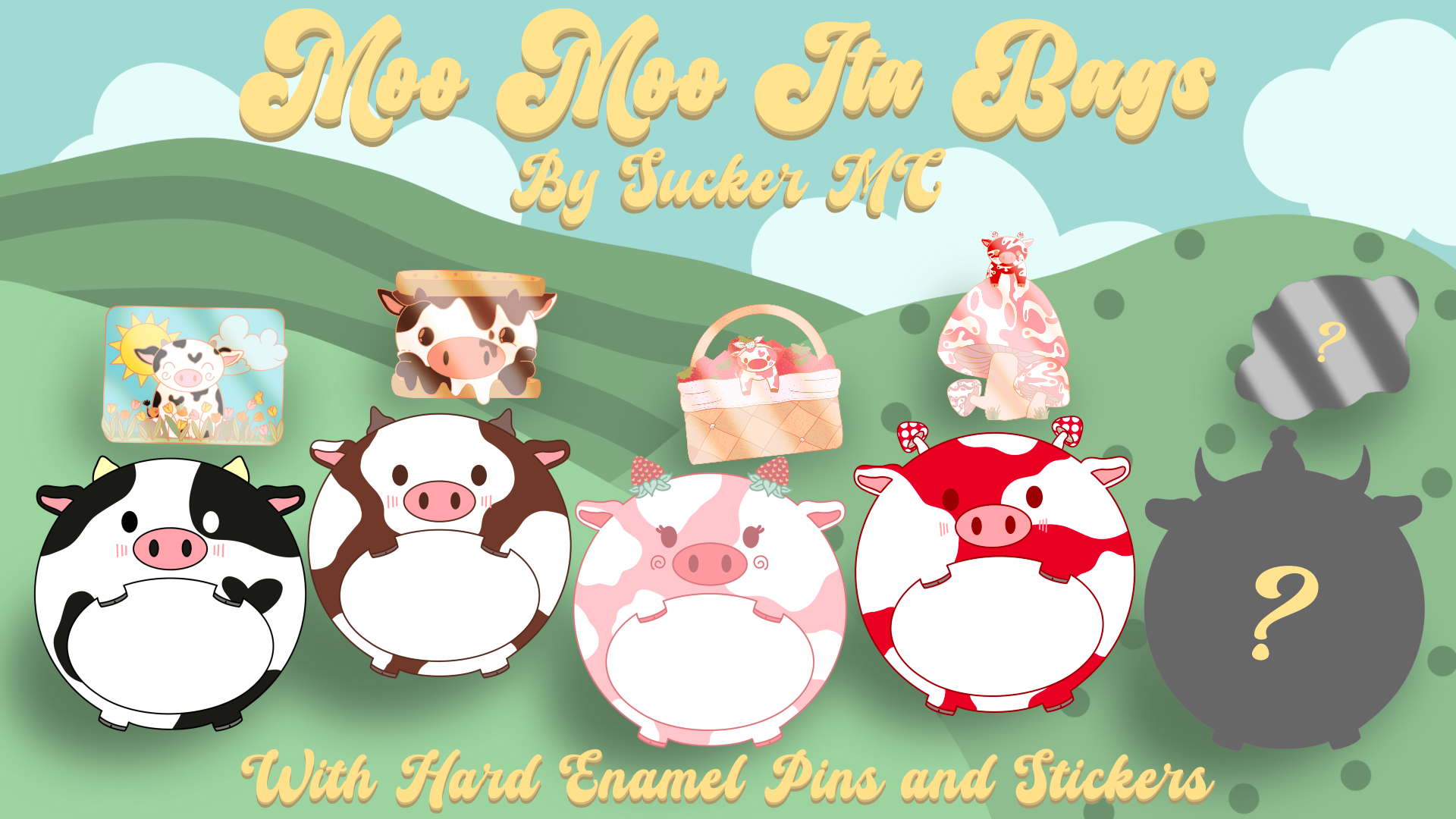 Moo Moo Ita Bags- Pin Bags and Hard Enamel Pins - BackerKit