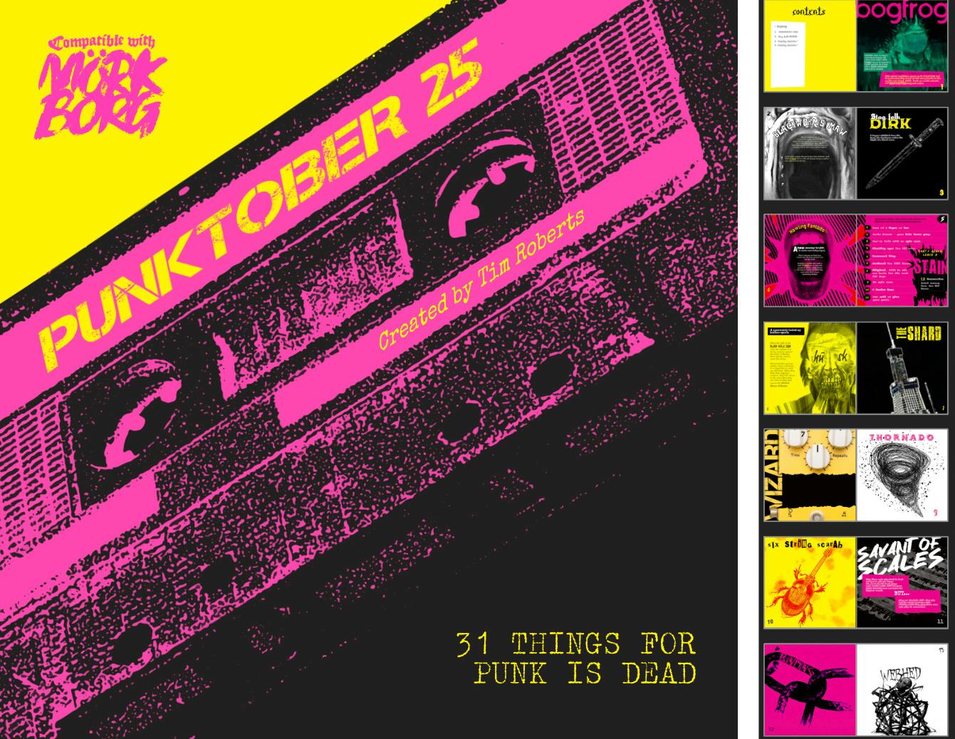 Punk is Dead - a Mörk Borg compatible songwriting TTRPG Project Update ...