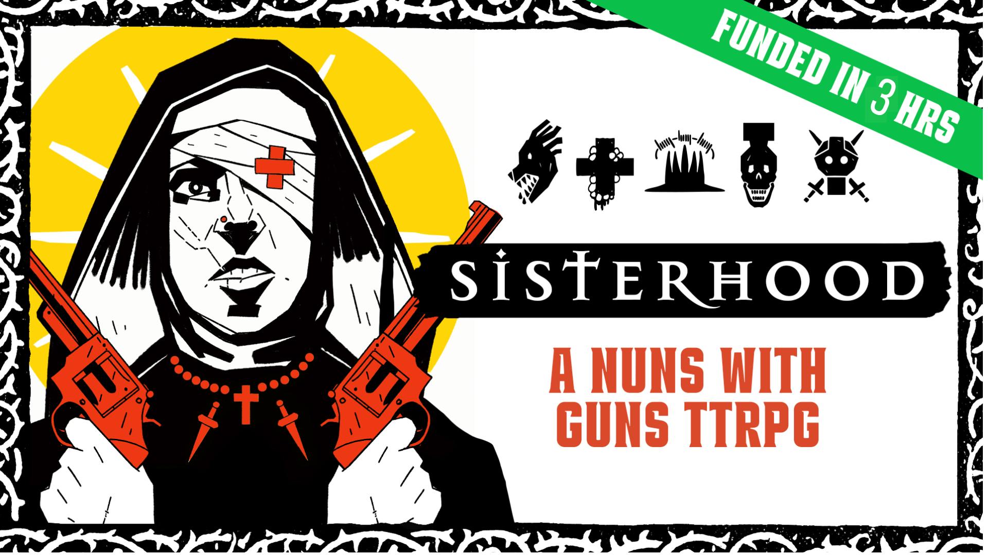 Sisterhood - A Nuns with Guns TTRPG - BackerKit