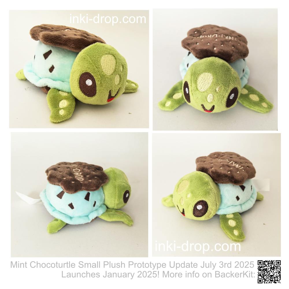 Coming soon... Mint Chocoturtle Mini Plush
