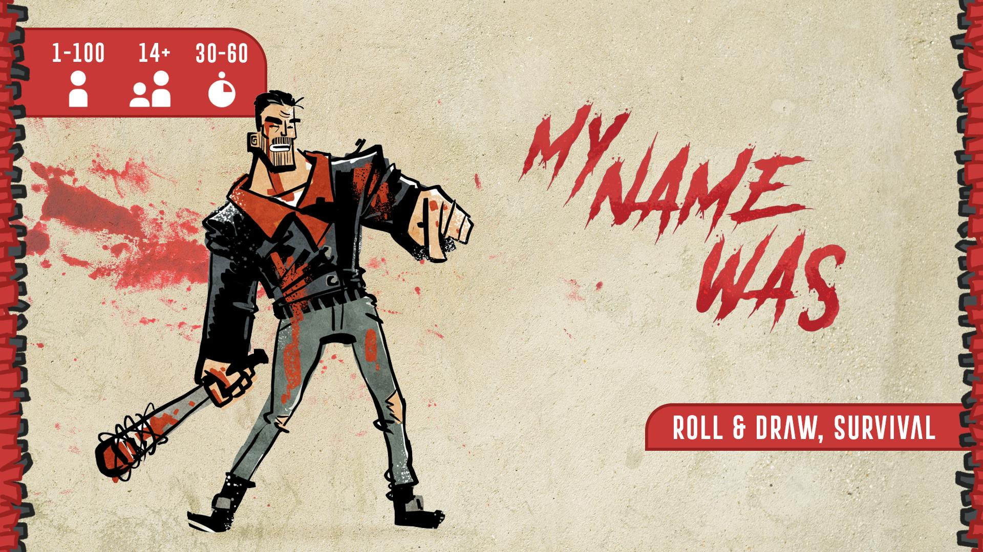 Launch Party | My Name Was... (Print and Play) - BackerKit