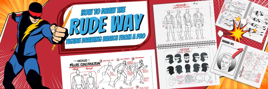 Steve Rude's "How to Draw Figures: Drawing Essentials from a Comic Book ...